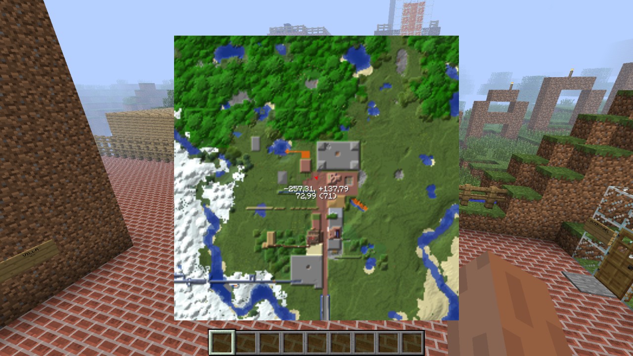My FIRST WORLD BIG Minecraft Map
