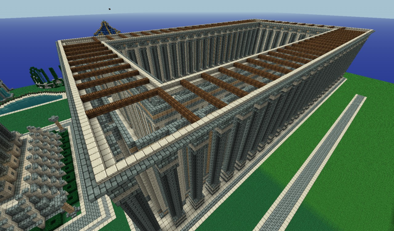 Airship Construction Yard Minecraft Map