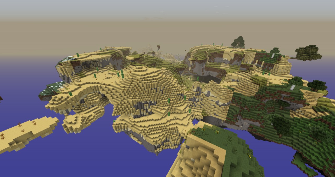 The New Skylands Minecraft Map