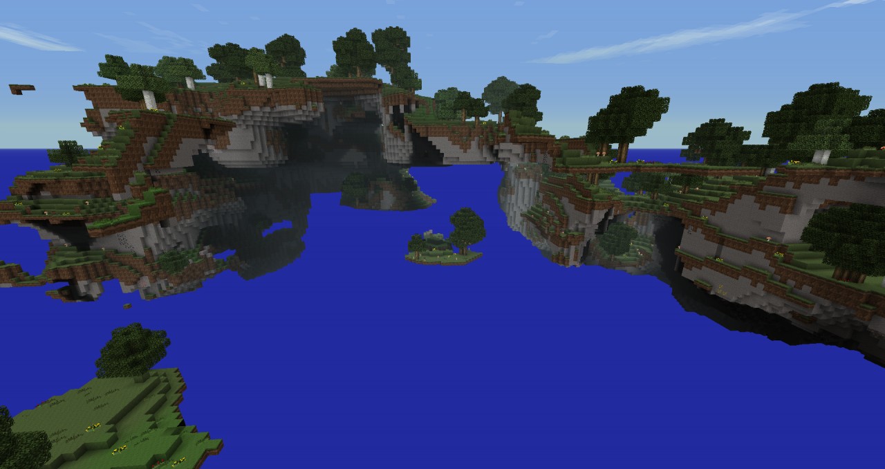 The New Skylands Minecraft Map