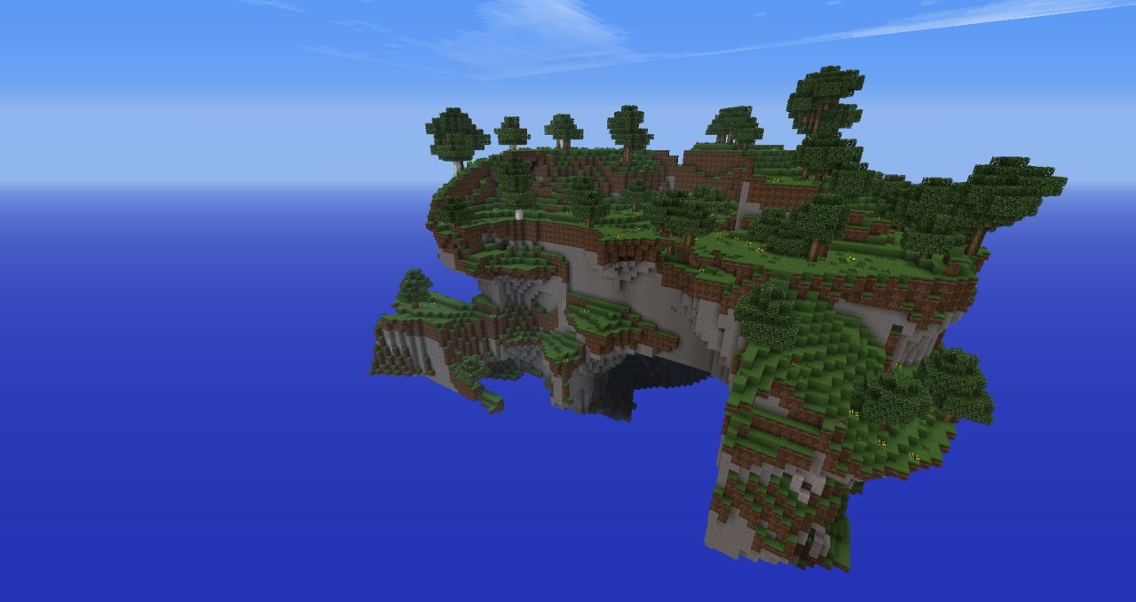 The New Skylands Minecraft Map