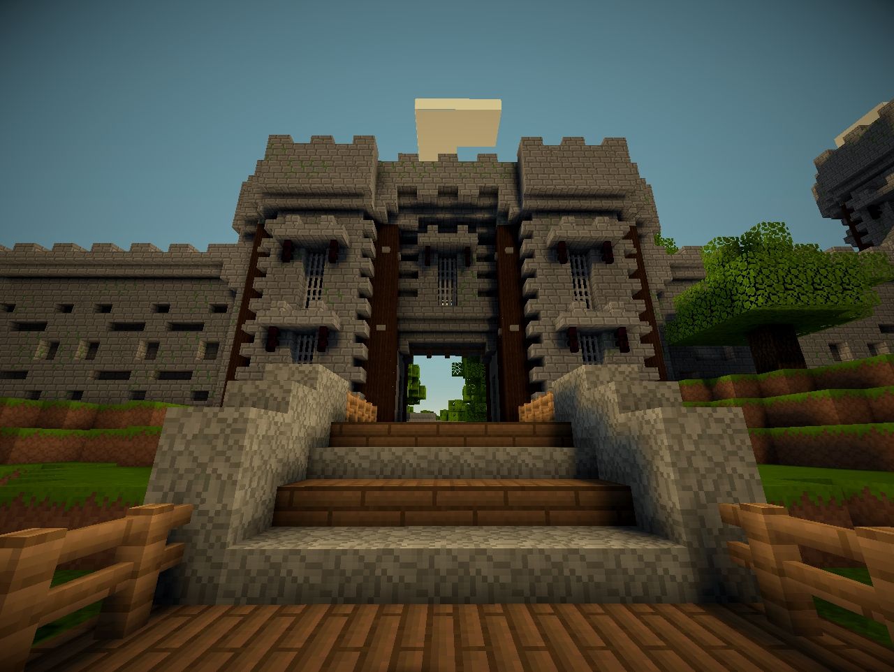 Serverspawn - Old and destroyed castle Minecraft Map