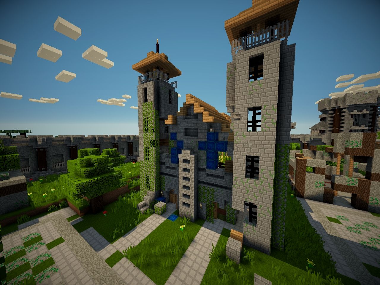 Serverspawn - Old and destroyed castle Minecraft Map