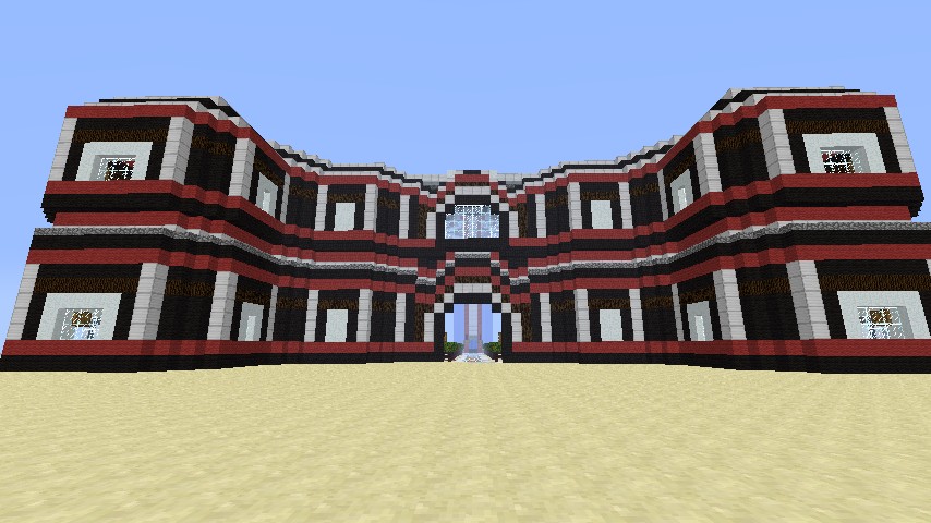 Open air building Minecraft Map