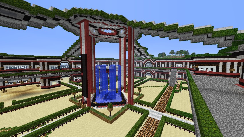 Open air building Minecraft Map