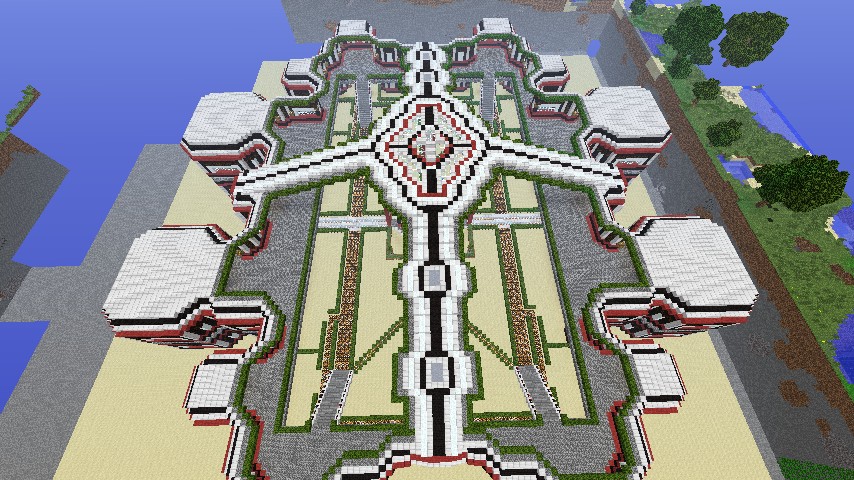 Open air building Minecraft Map