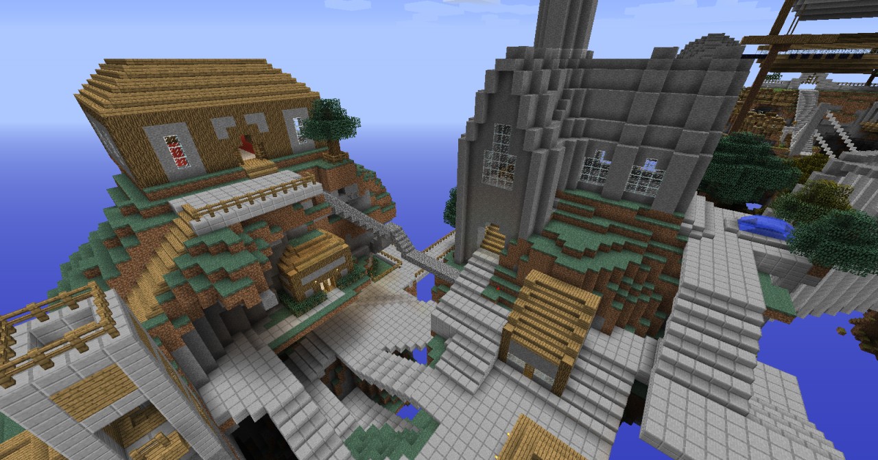 sky world Minecraft Map