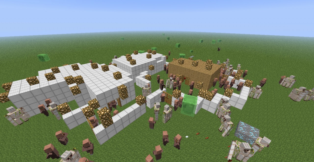 Zombie Invasion 1/2 A BASIC PLACE! Minecraft Map