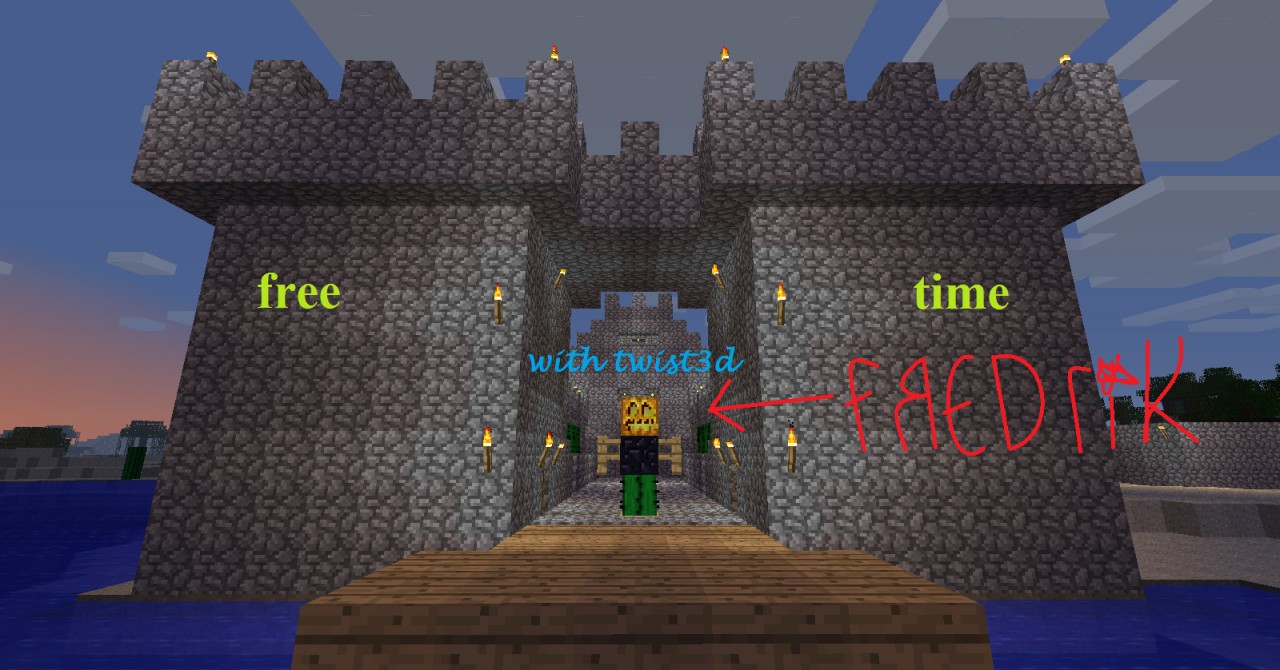 me on my free time Minecraft Map