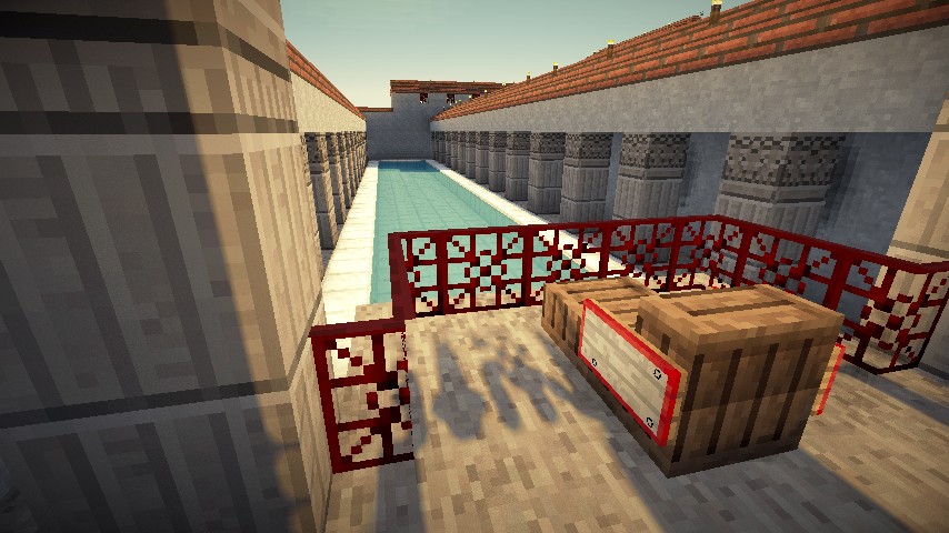 Roman Villa - Villa Syndexioi (World Save, Schematic) Minecraft Map
