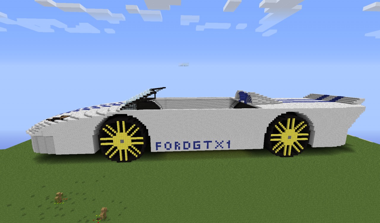 Ford GTX1 Minecraft Map