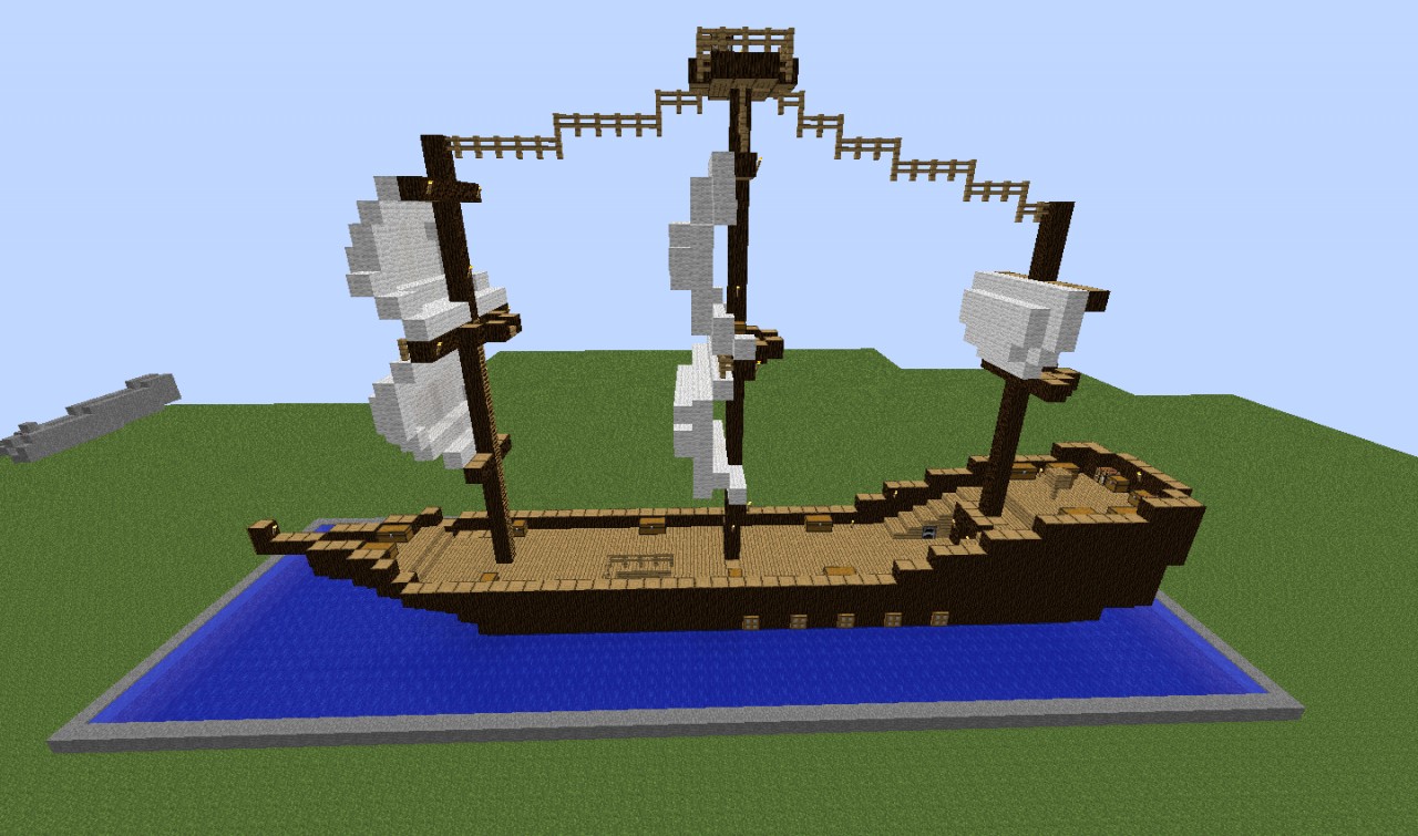 Cool ship Minecraft Map
