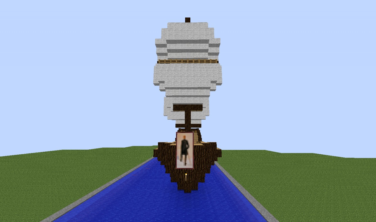 Cool ship Minecraft Map