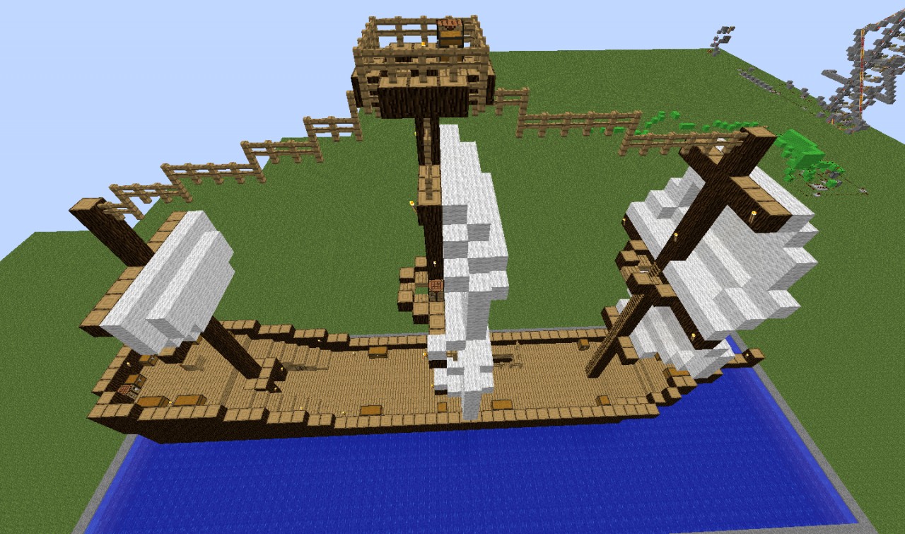 Cool ship Minecraft Map