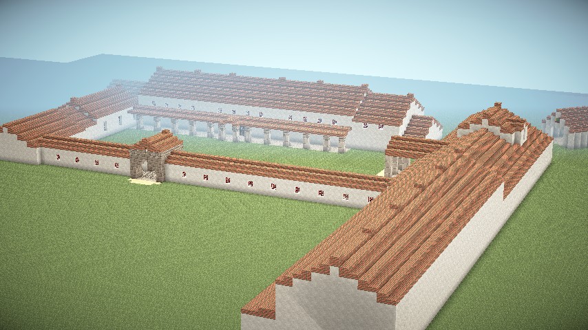 Villa Rustica - Roman Farming Epicenter Minecraft Map