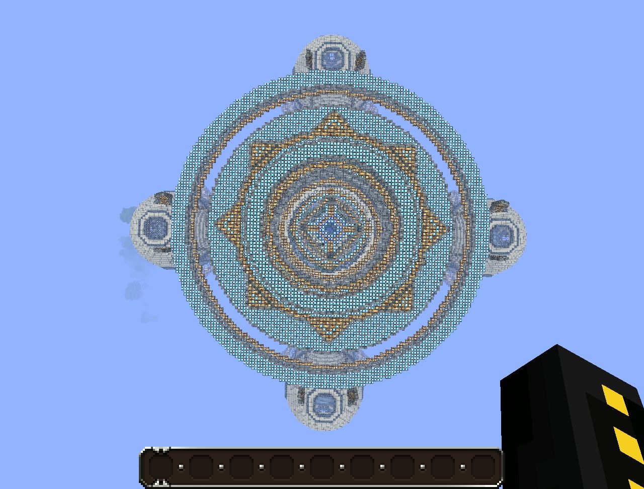 Sky Fortress Babylonia Minecraft Map
