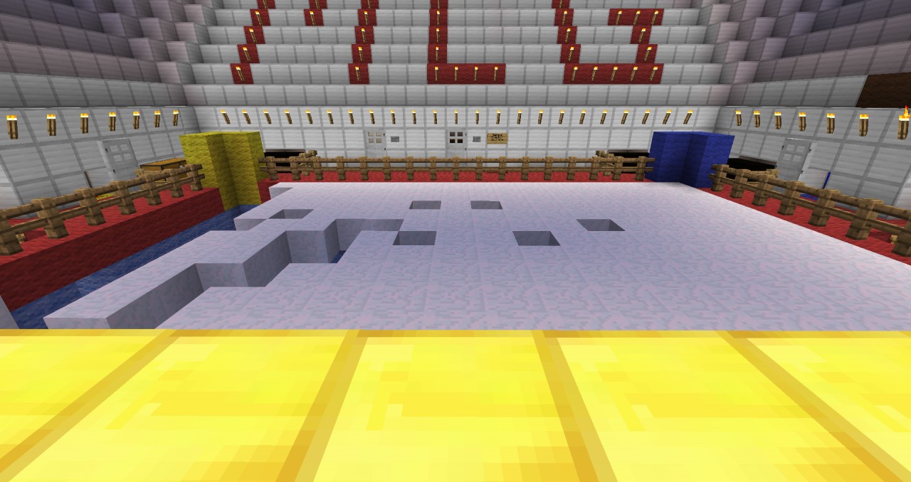 Minecraft Spleef Arena Minecraft Map