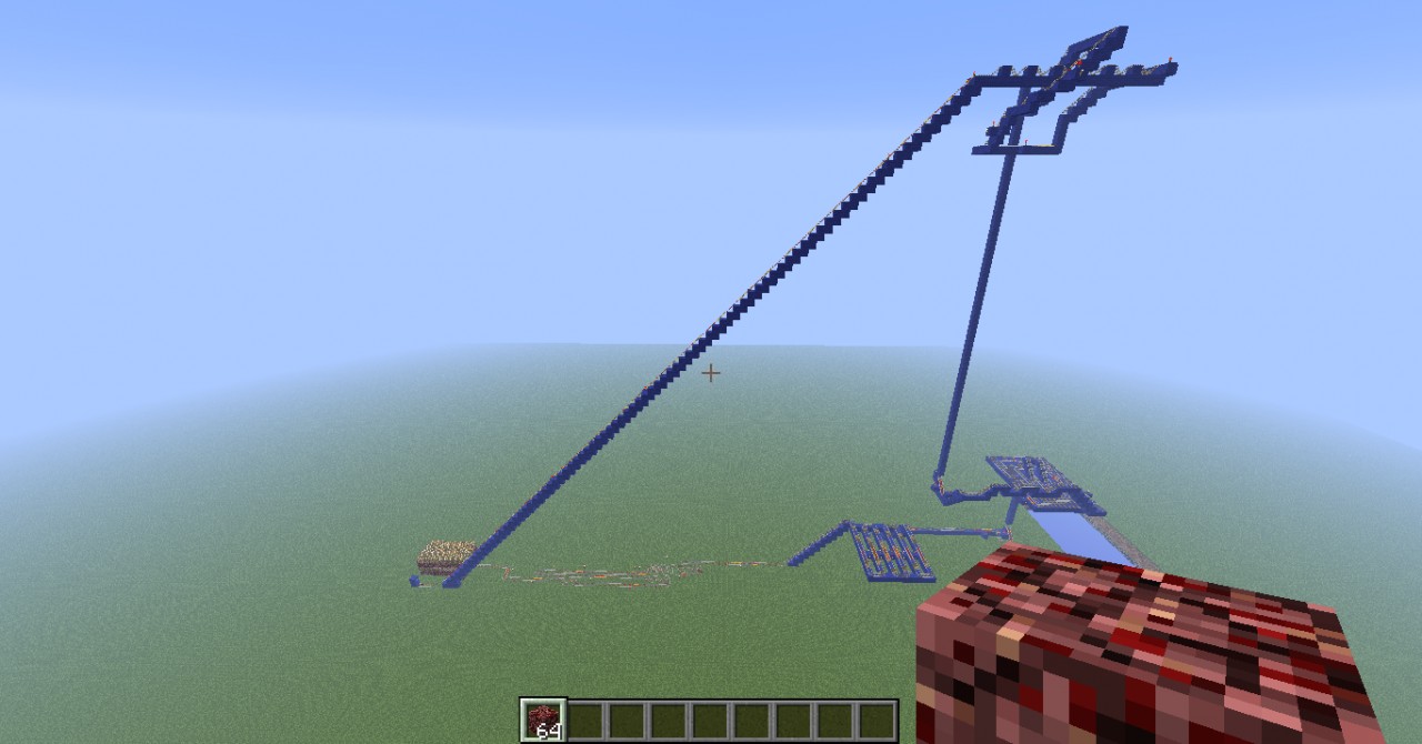 Big RollerCoaster Minecraft Map