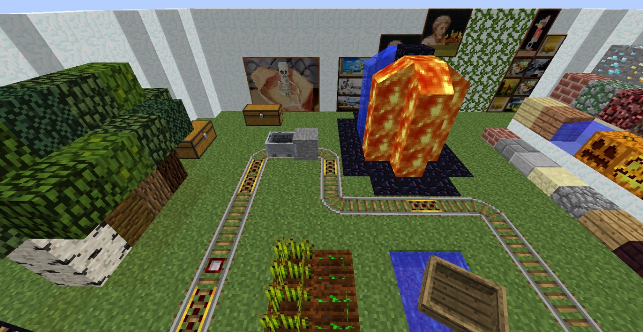 Texture Pack Tester Minecraft Map