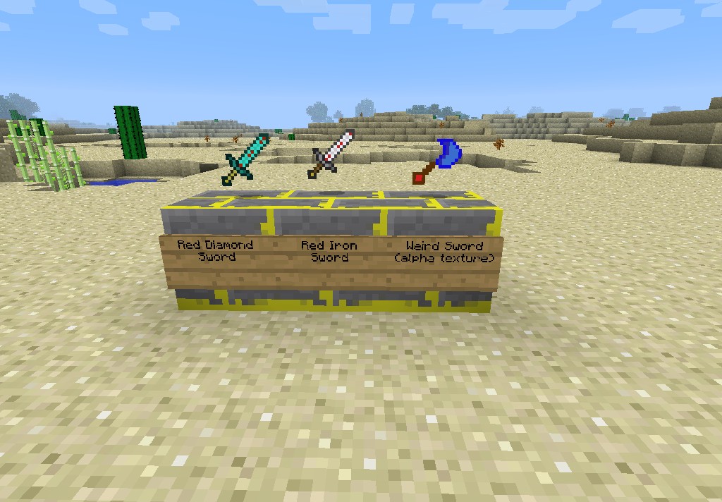 (1.2.5)hoshan's extra items and weapons V0.25 Minecraft Mod