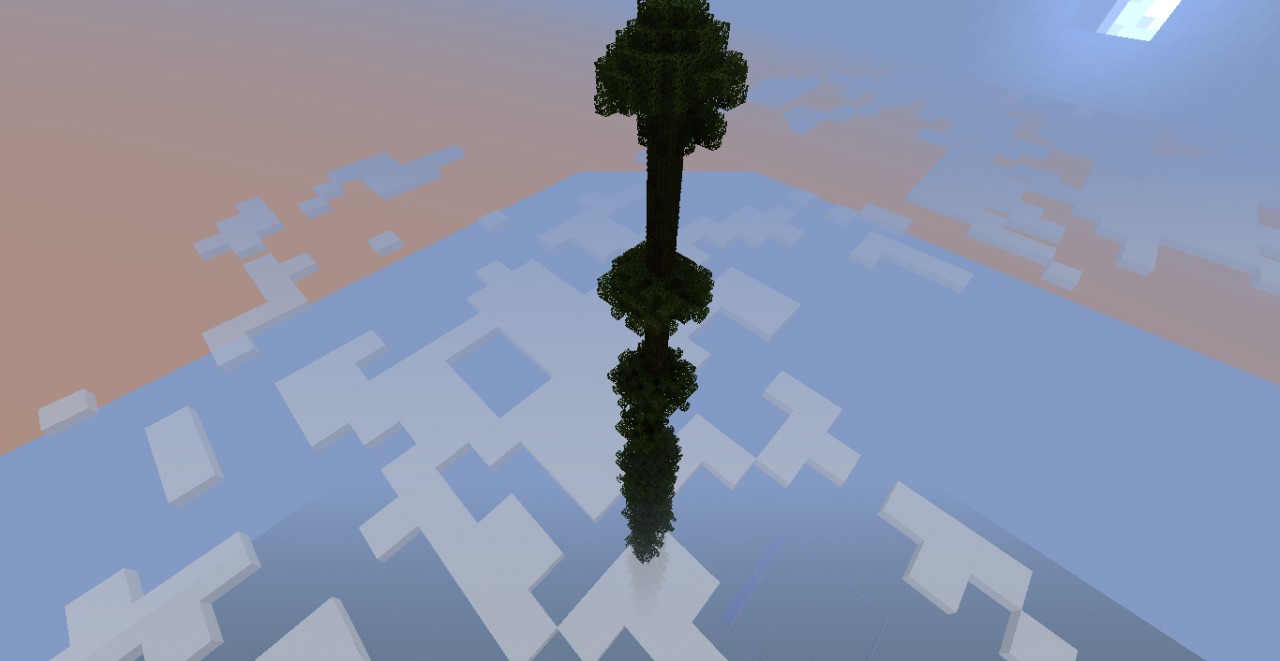 the world's highest three Minecraft Map