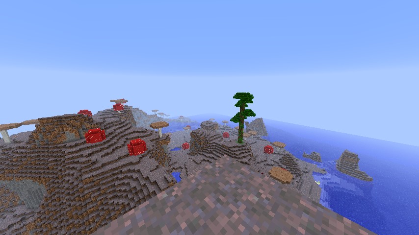 Mooshroom Island Survival Minecraft Map