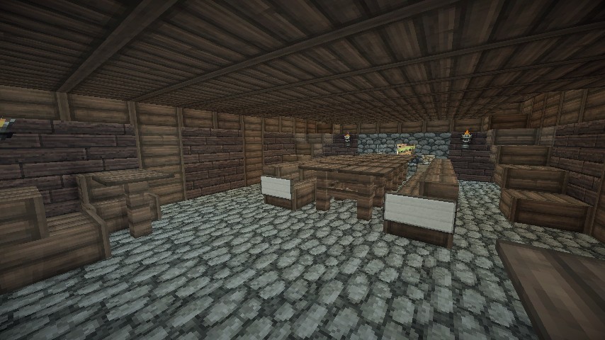 Saxon Large Hall Minecraft Map