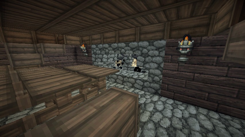 Saxon Large Hall Minecraft Map