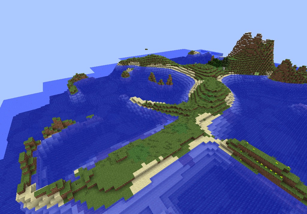 Minecraft - Custom Island Cluster Minecraft Map