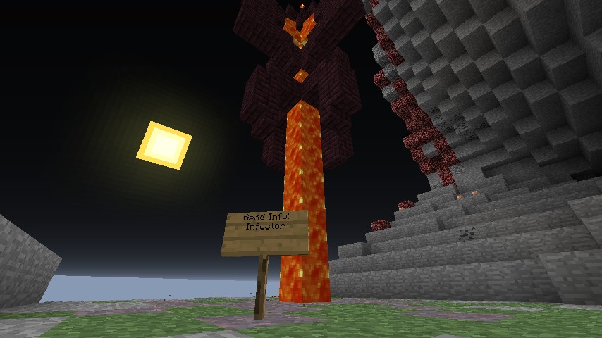 The Moon 2 : The Nether Infection ! Minecraft Map