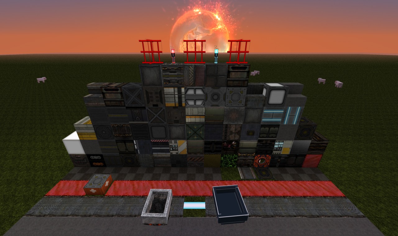 HD SCI FI Futuristic Texture Pack Minecraft Texture Pack