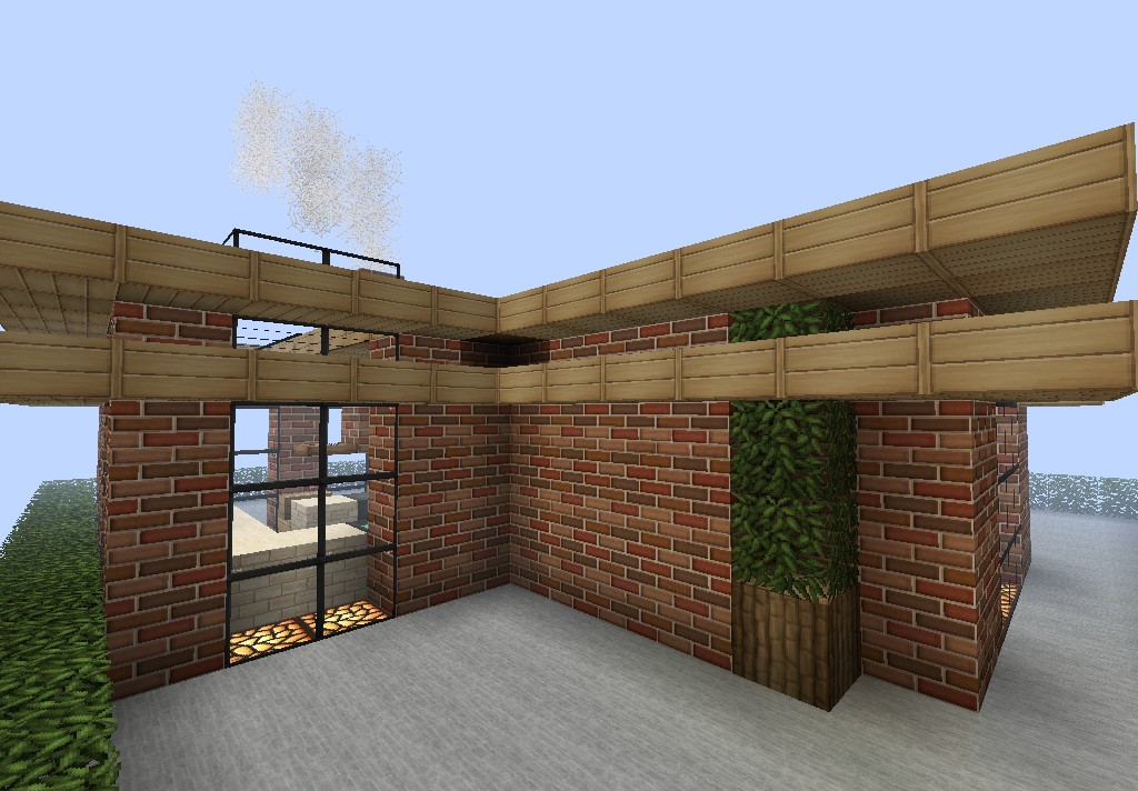 simple 20x20 house Minecraft Map