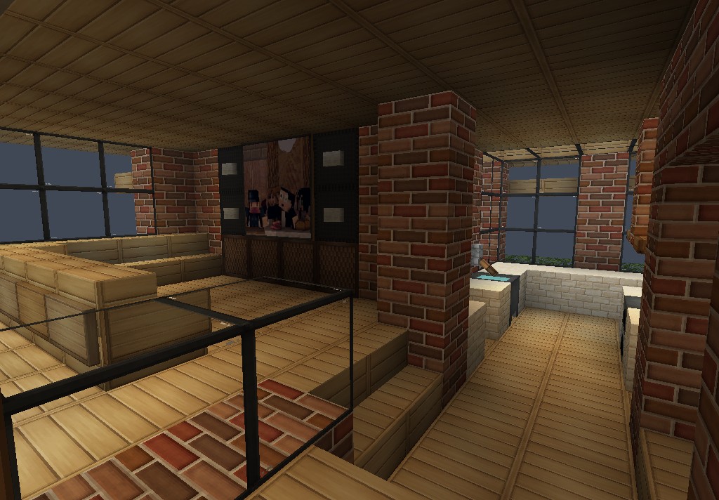 simple 20x20 house Minecraft Map