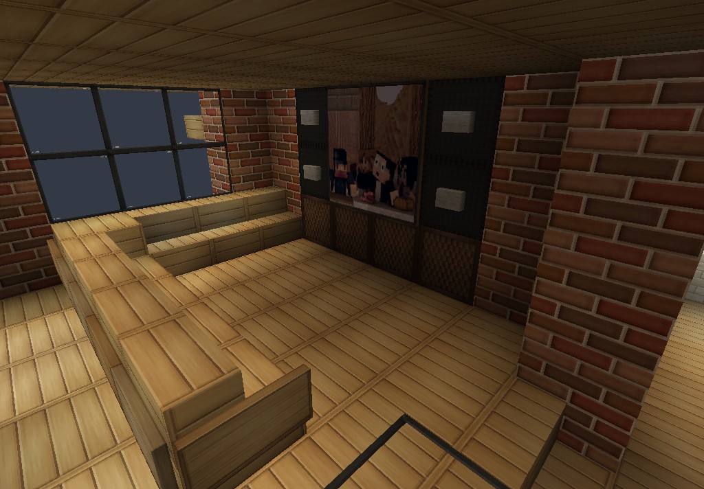 simple 20x20 house Minecraft Map