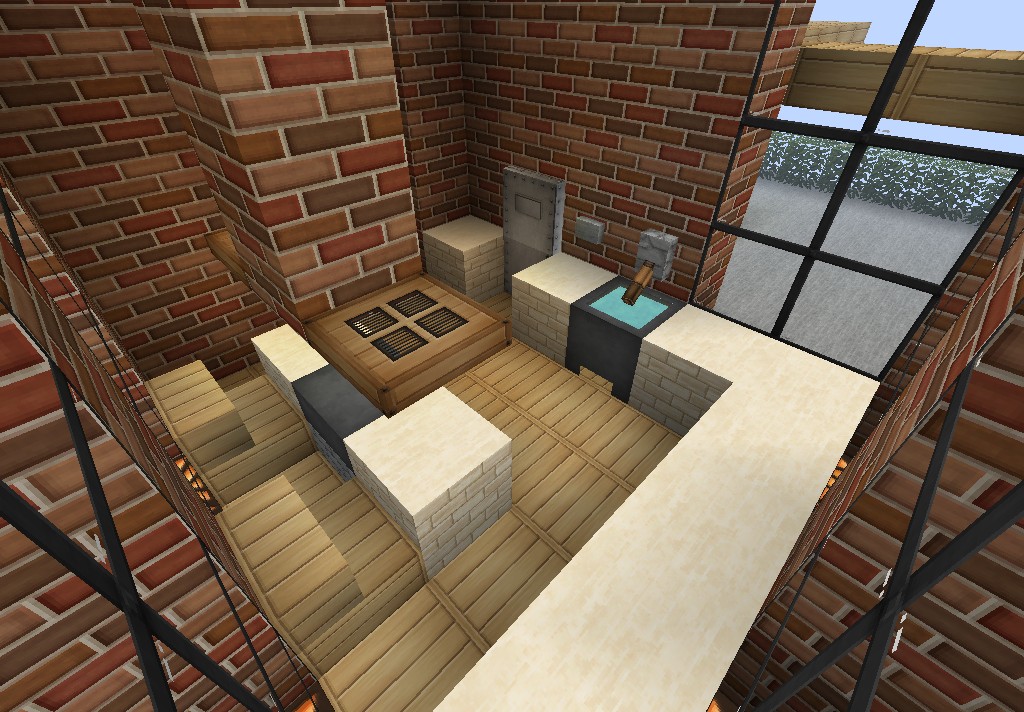 simple 20x20 house Minecraft Map