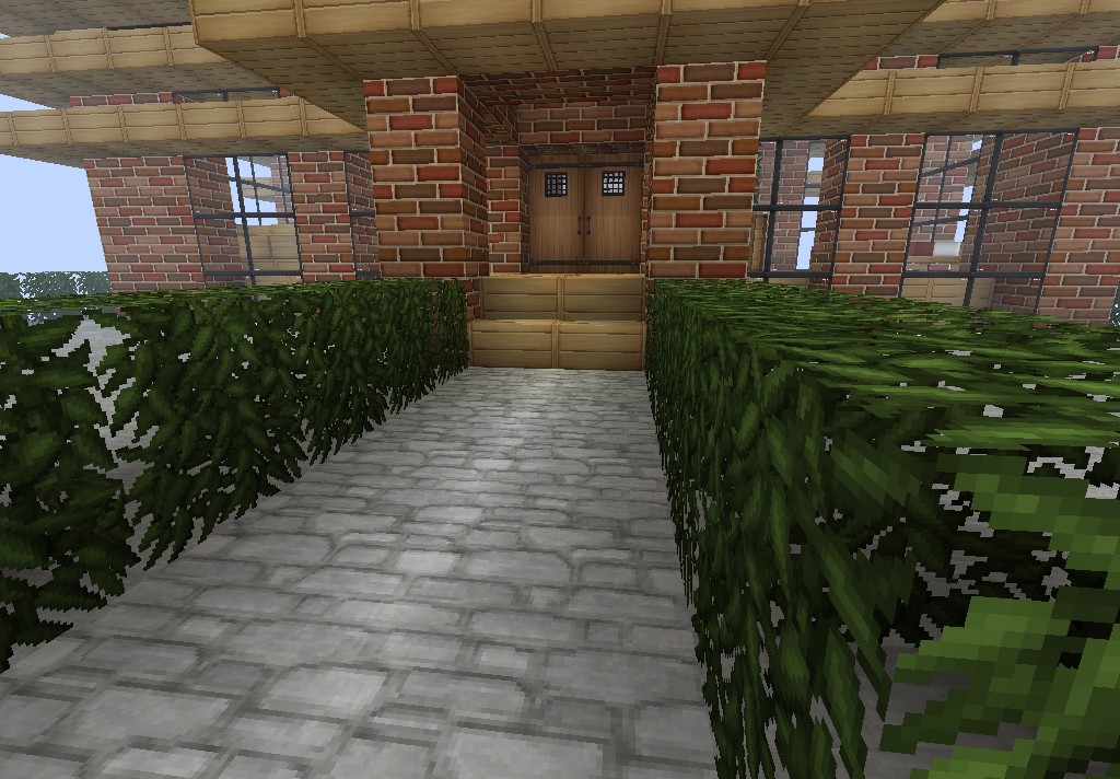 simple 20x20 house Minecraft Map