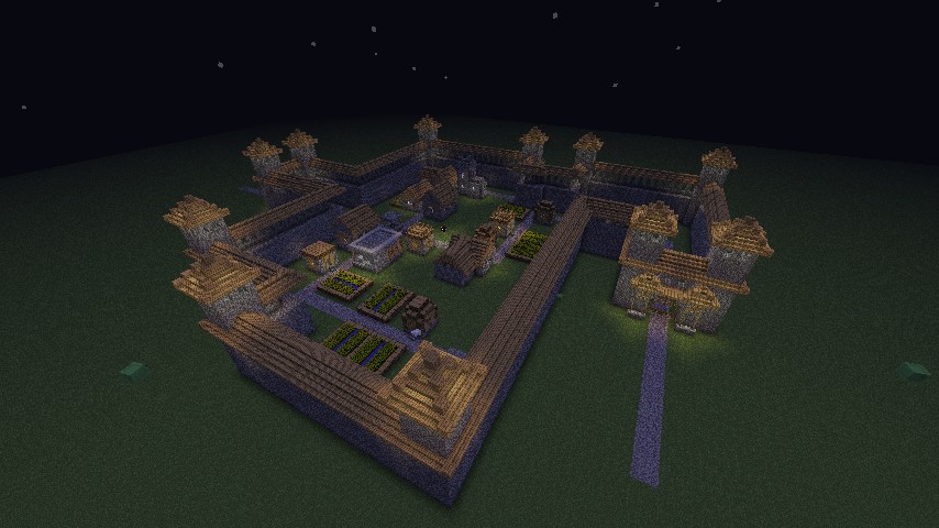 Village Castle Minecraft Map