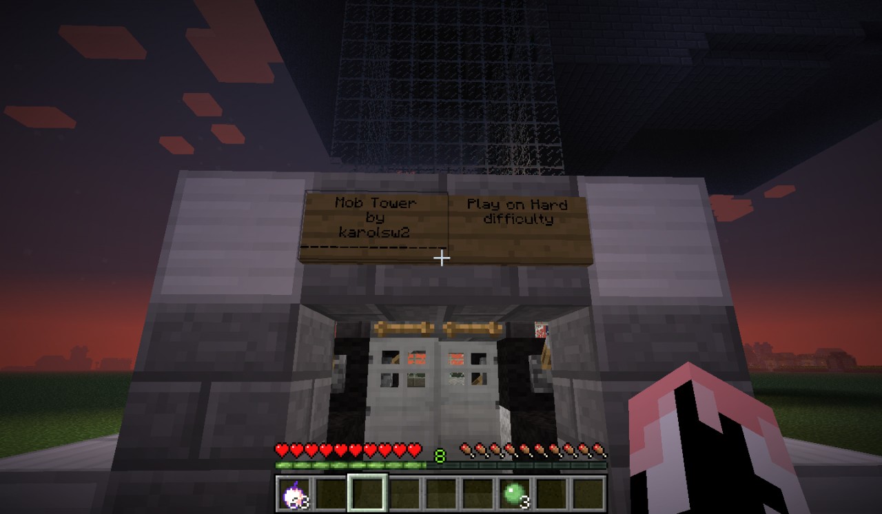 Mob Tower Minecraft Map