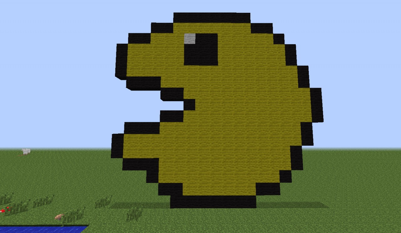 pacman Minecraft Map