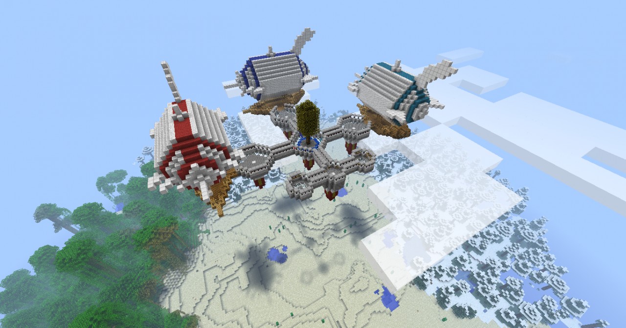 EpicCrafts New Main Spawn Minecraft Map