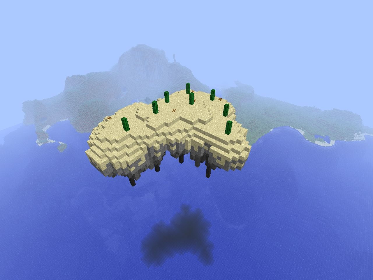 Floating Island Minecraft Map