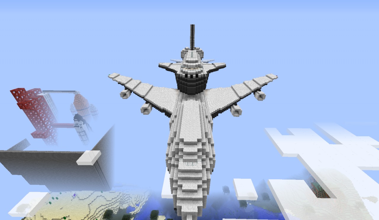Space Shuttle Discovery- Last Flight Minecraft Map