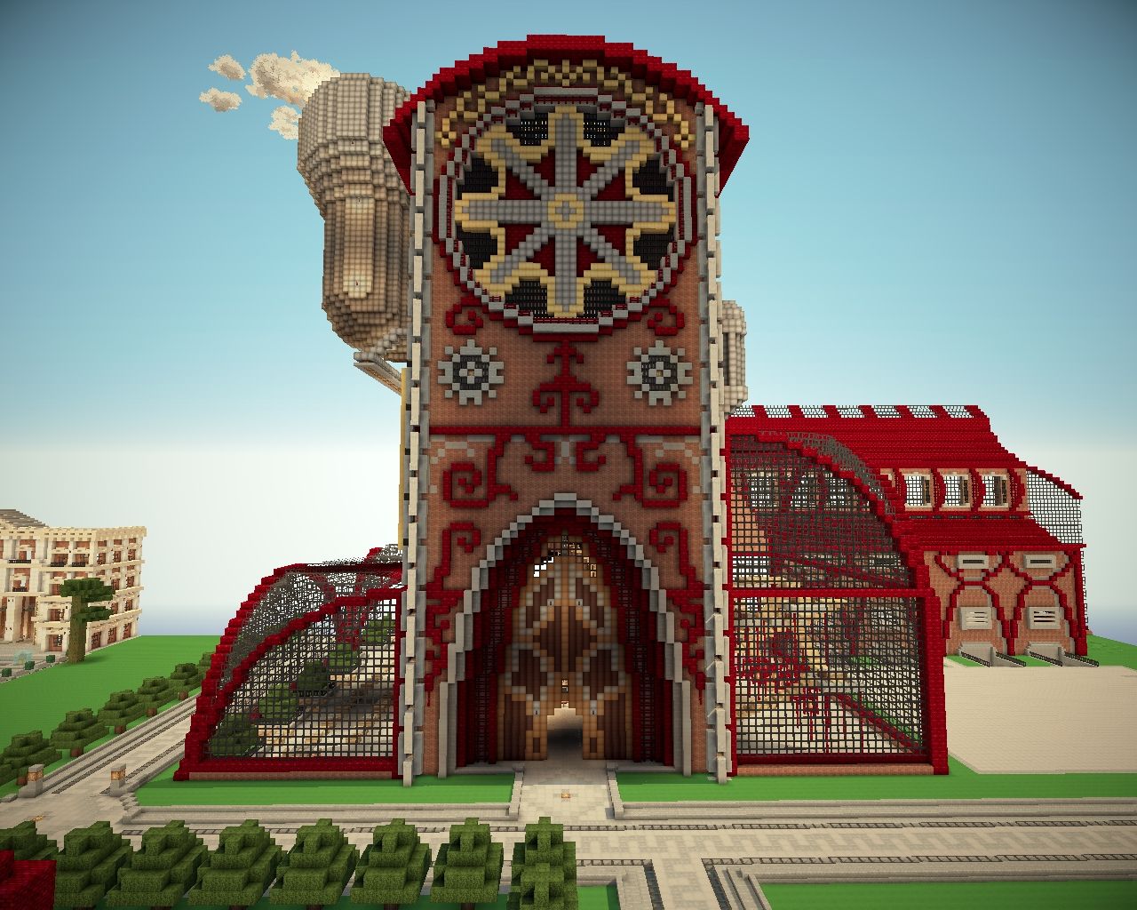 Cogwheel factory Minecraft Map