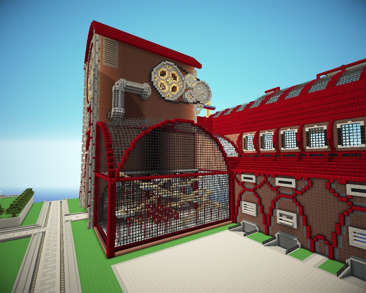 Cogwheel factory Minecraft Map