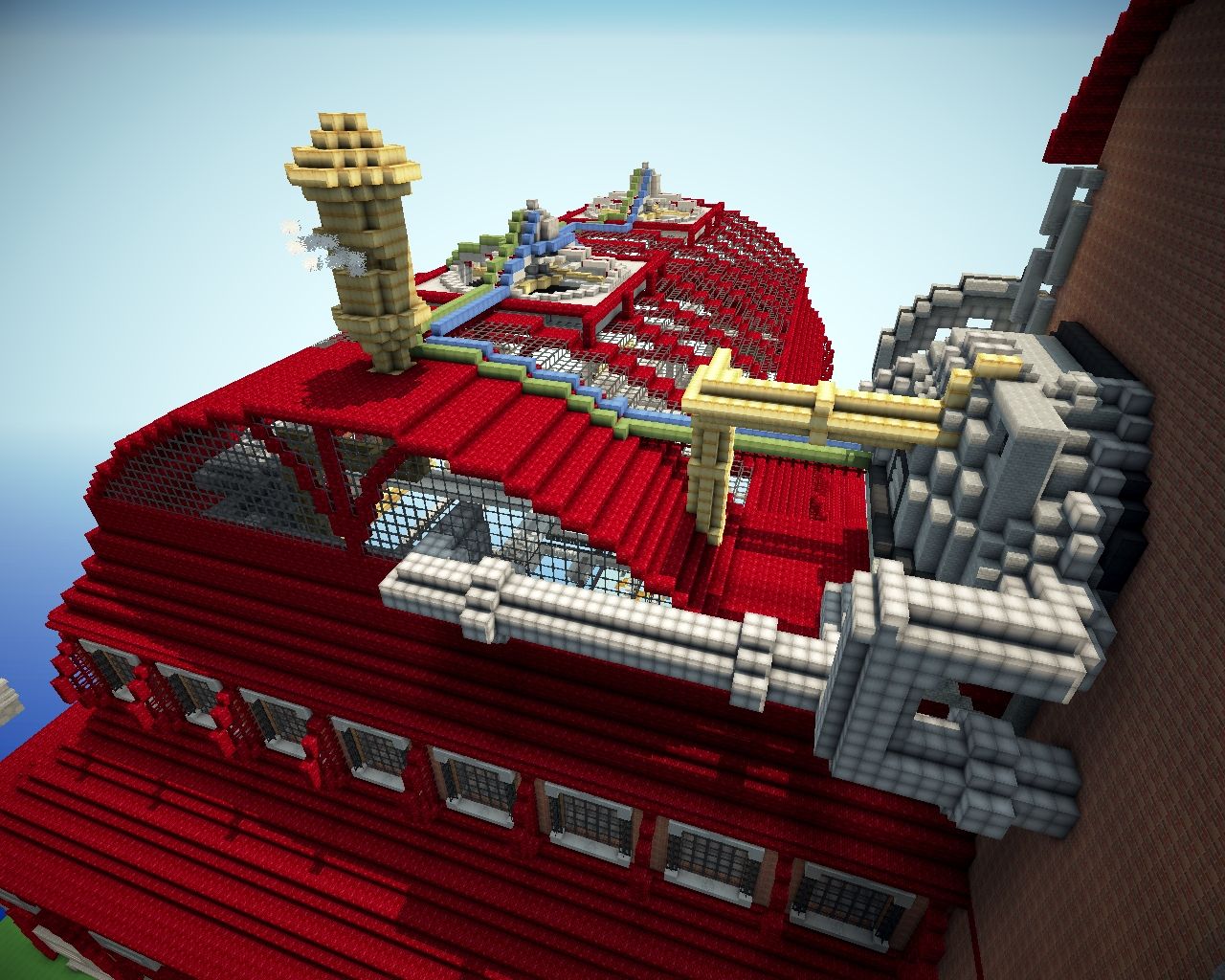 Cogwheel factory Minecraft Map