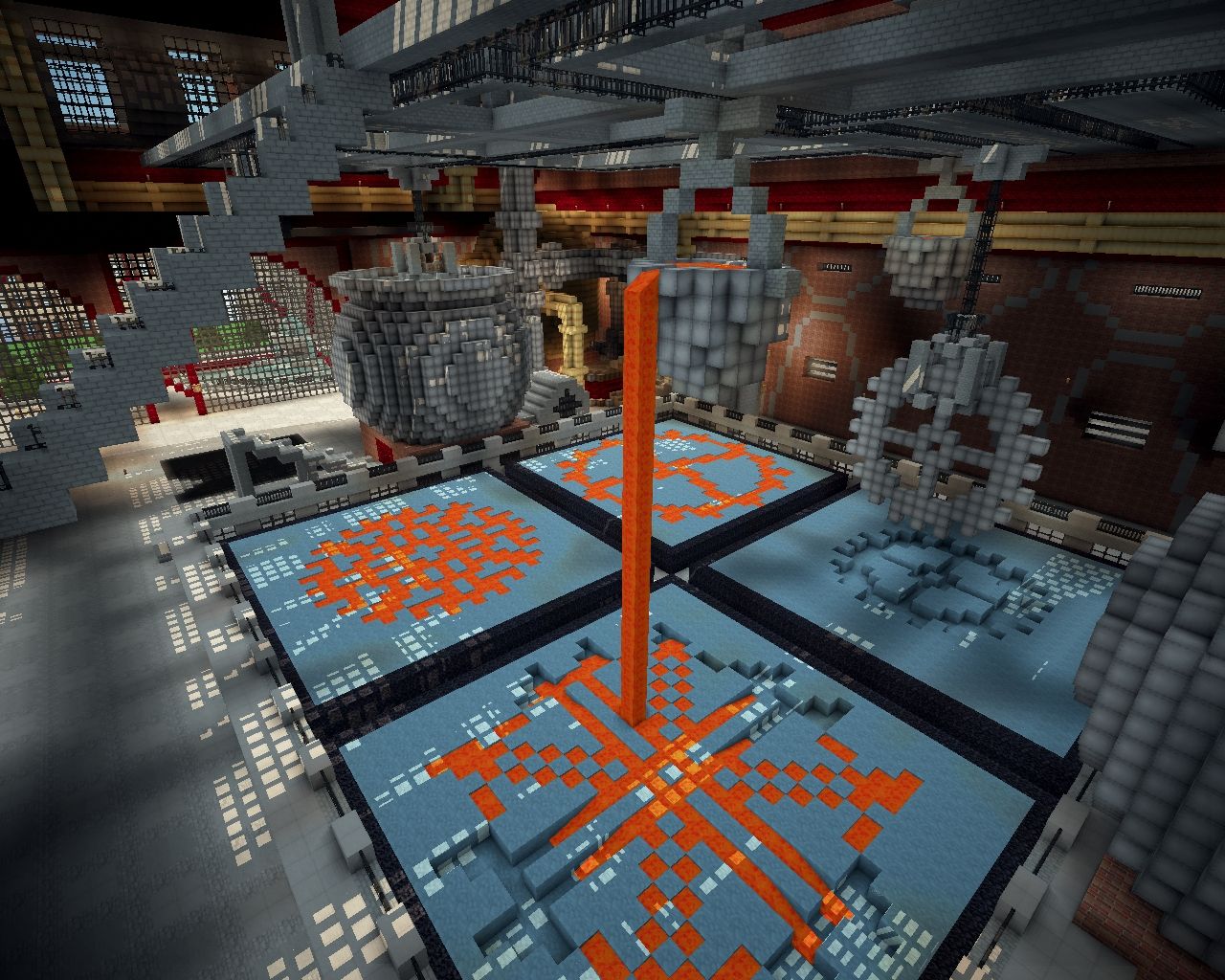 Cogwheel factory Minecraft Map