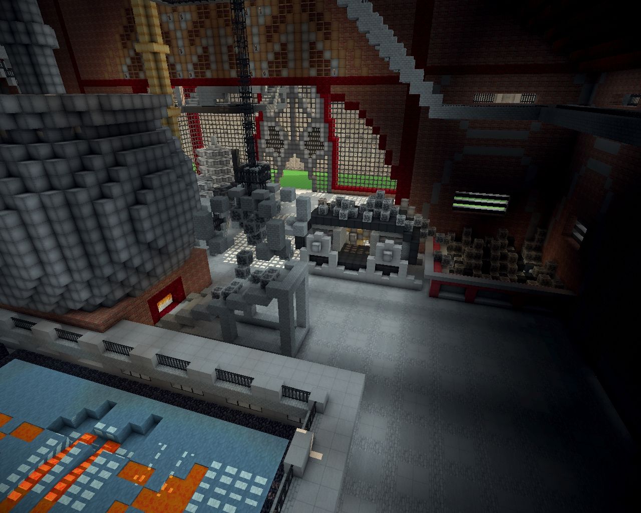 Cogwheel factory Minecraft Map