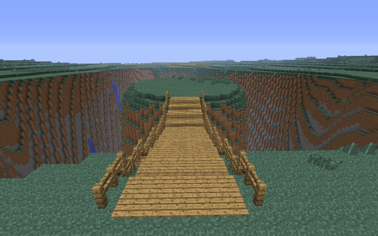 Canyon cliff (build what u want!) Minecraft Map