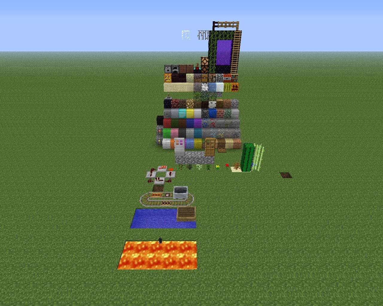 Texture pack veiwing place Minecraft Map