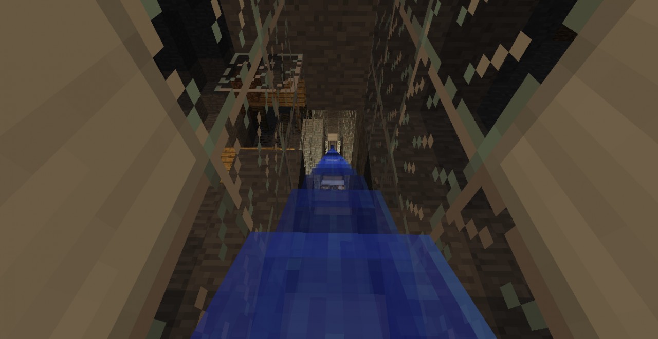 Biggest Water-slide EVER Minecraft Map